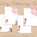 Fairy Stationery Writing Paper Notepad Fairytale Stationery Set Journal ...