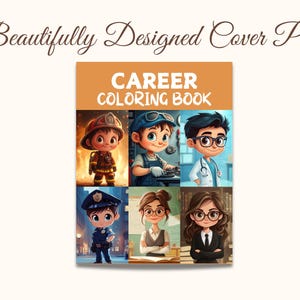 Career Coloring Pages for Kids Printable Career Coloring Sheet Job ...