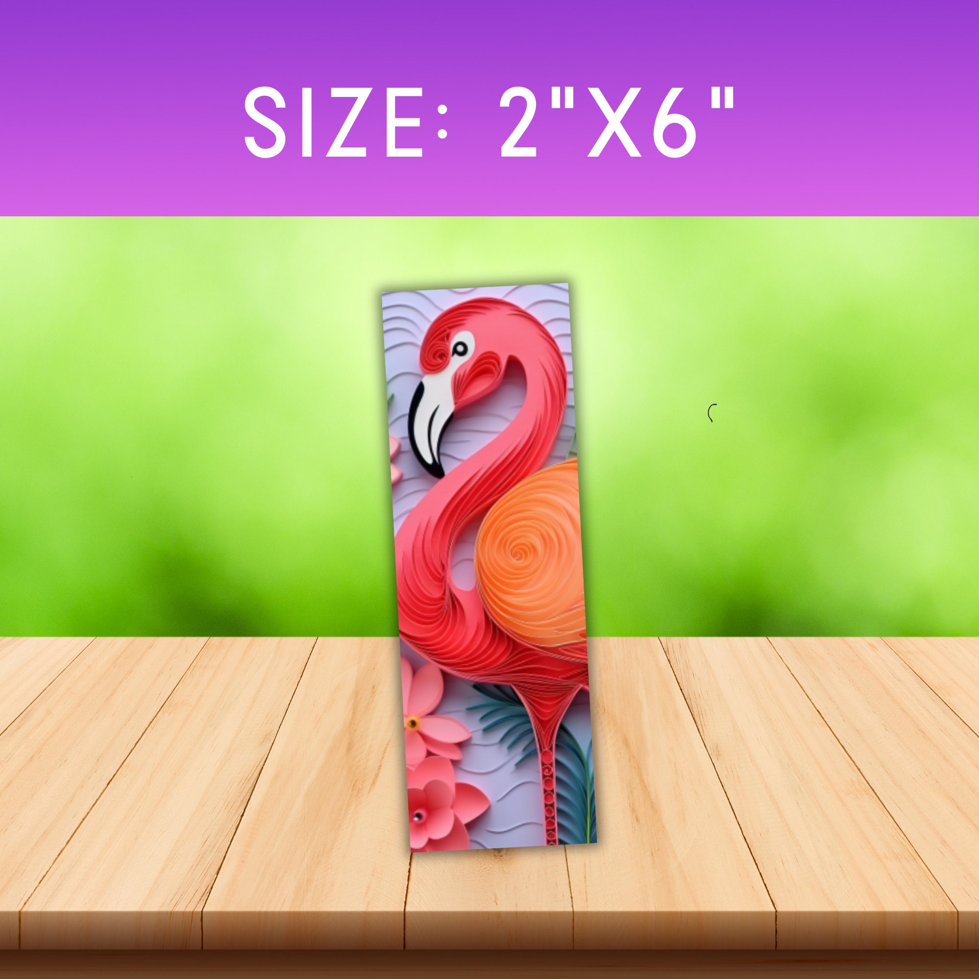 Printable Animal Birds 3D Bookmarks Unique Bookmarks for Book Lovers ...