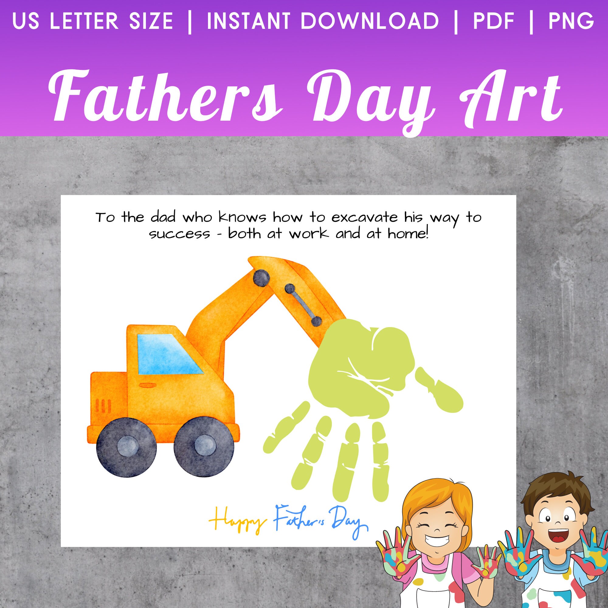 Father's Day Craft for Kids Fathers Day Handprint Craft Fathers Day ...