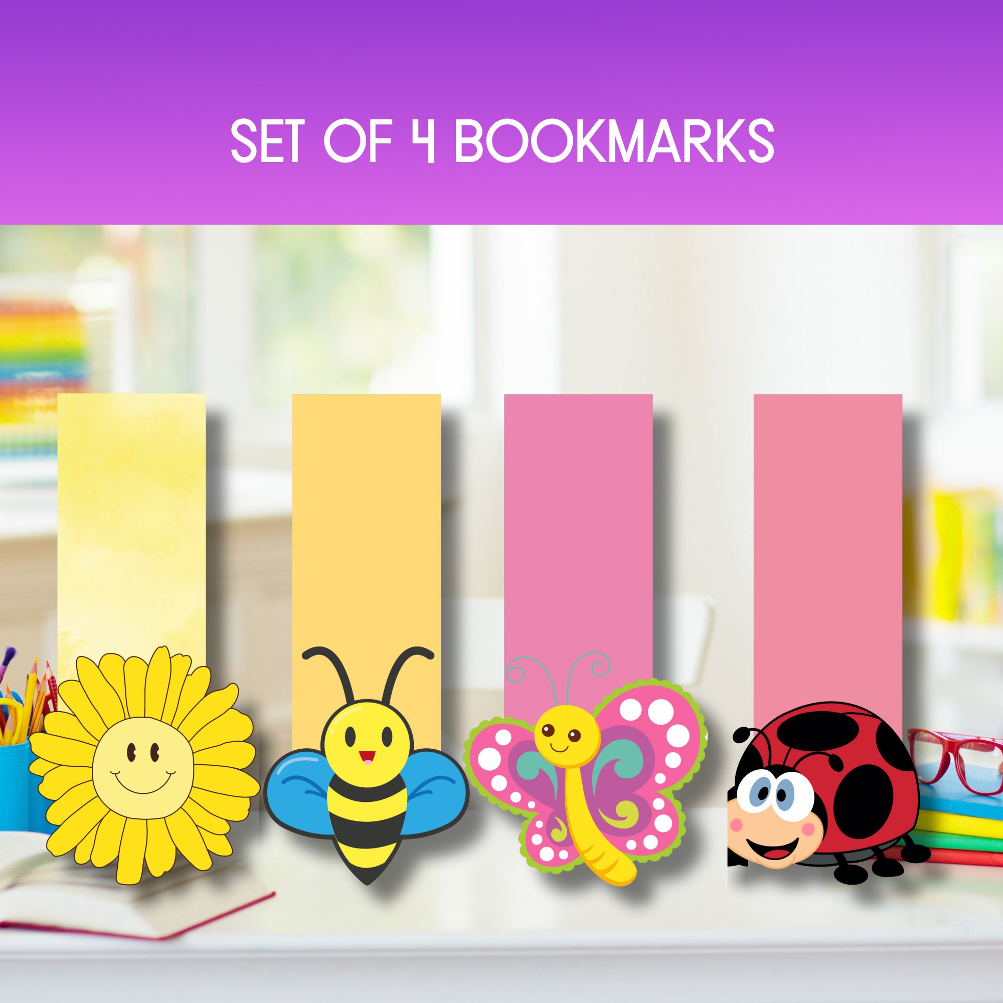 PRINTABLE Bookmarks for Kids Cute Bookmarks for Kids Bookmark for Kids ...