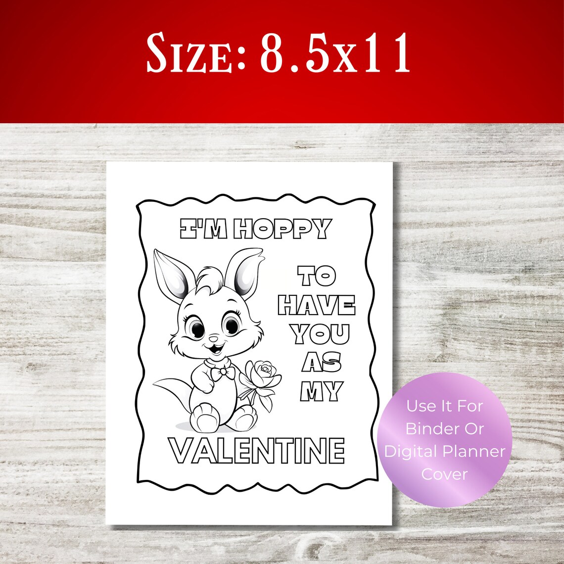 Printable Valentines Day Coloring Pages for Kids Bundle Coloring ...