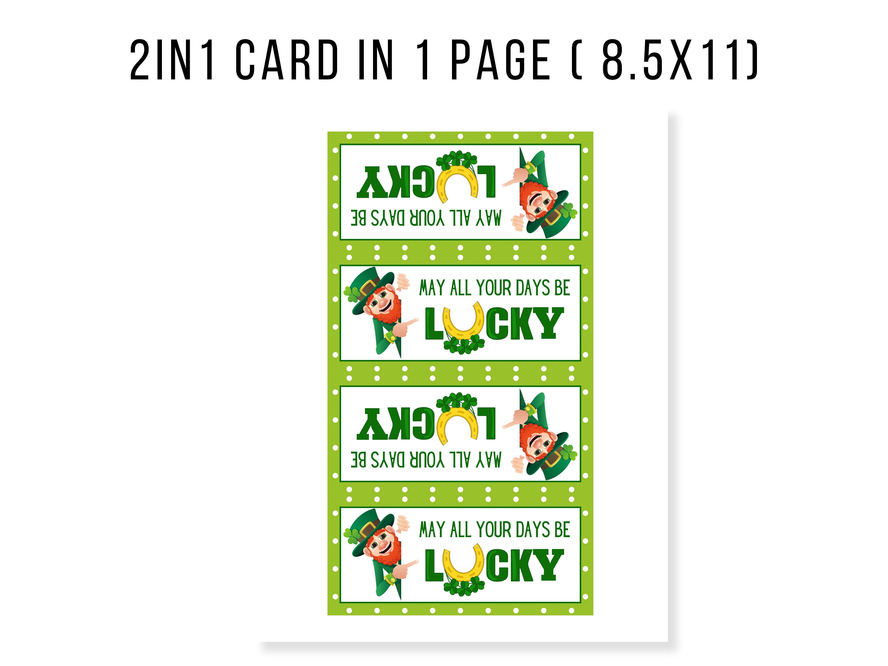 Printable St Patricks Day Treat Topper Bag Party Topper St Patrick Day ...