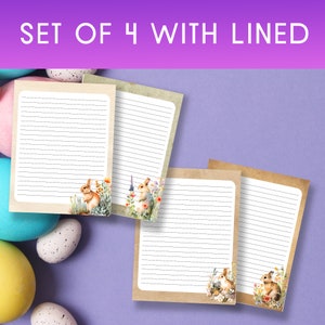 Easter Stationery Printable Stationery Easter Writing Paper Easter ...