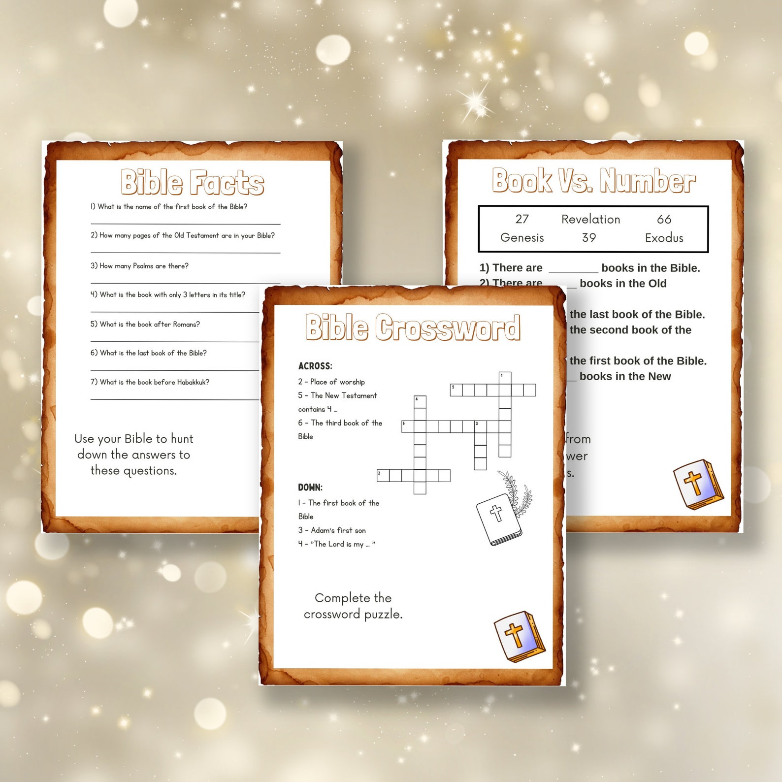 Printable Bible Games for Kids Bible Trivia Game Bible Facts for Kids ...