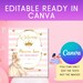 Editable Princess Welcome Sign Pink Gold Girls Birthday Welcome Poster ...