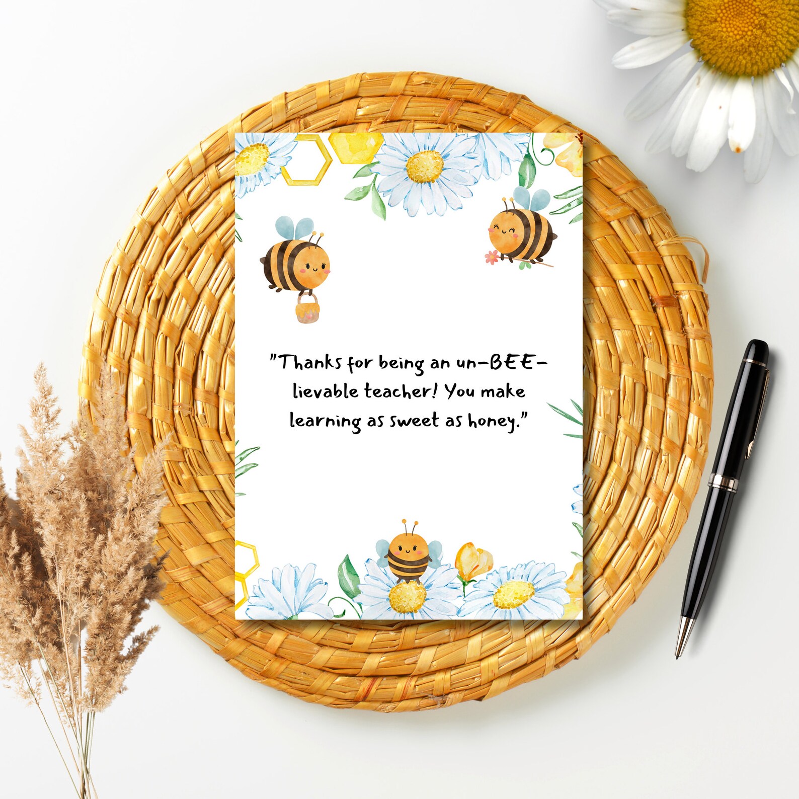 Teacher Appreciation Gift Card Printable Appreciation Card for Teacher ...
