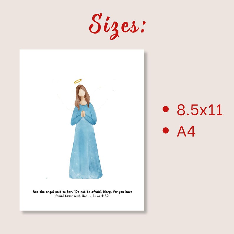 Christmas Angel Nativity Handprint Craft Printable Christmas Handprint ...