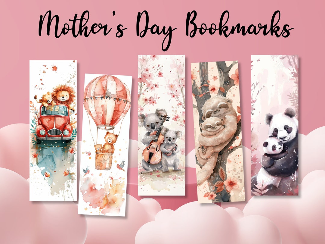 Printable Mothers Day Bookmark Gift for Mothers Day Present for Mother ...