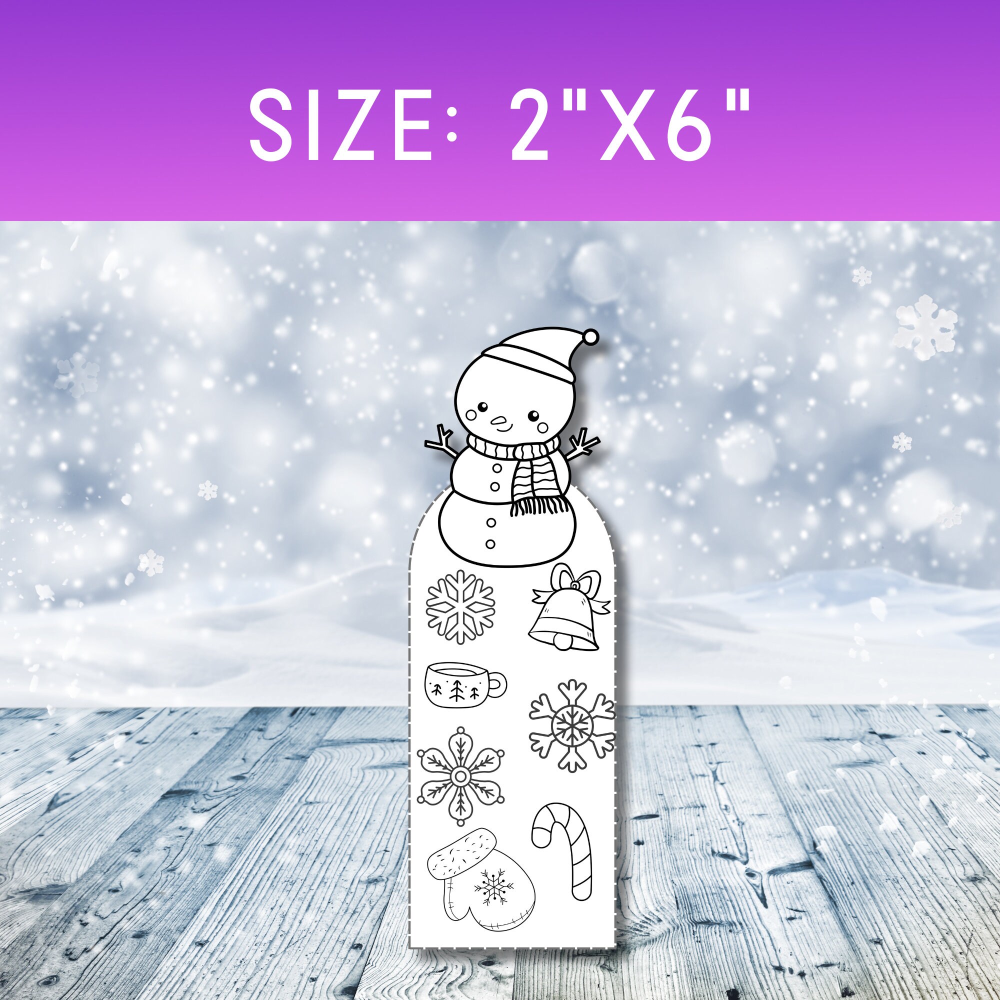 Christmas Coloring Bookmarks for Kids Coloring Pages Classroom ...