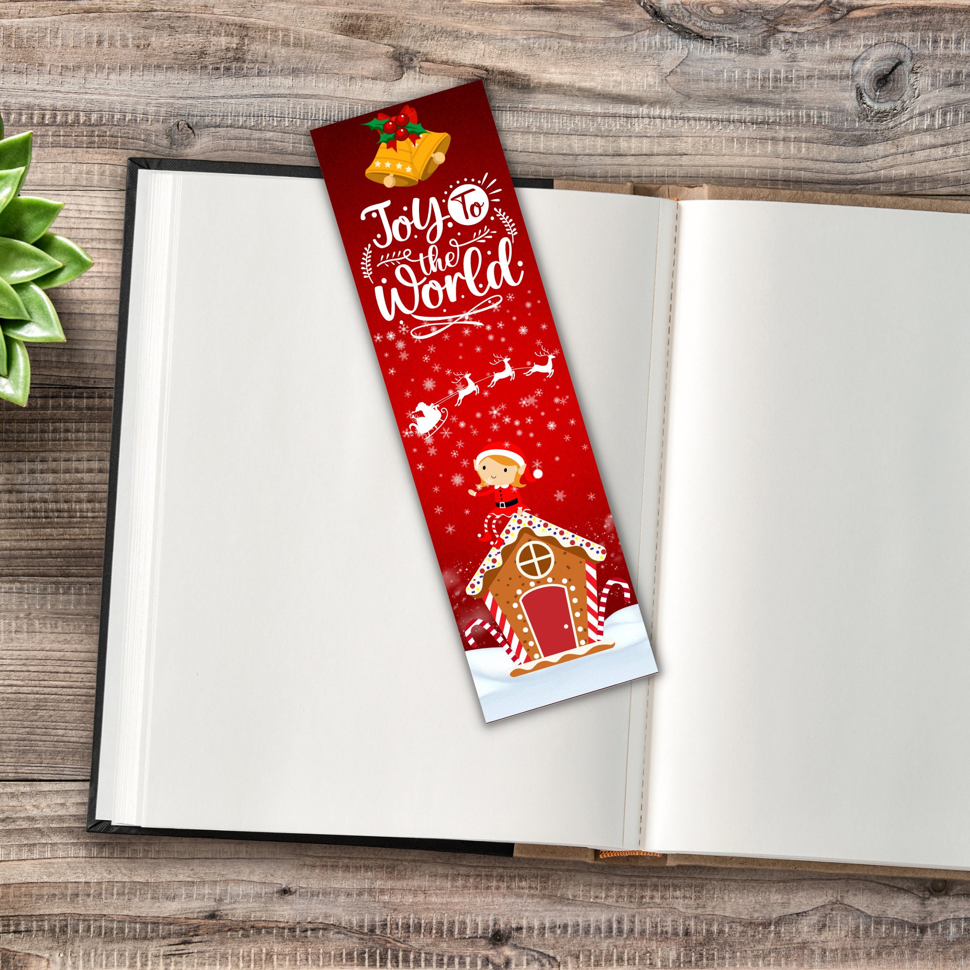 Christmas Bookmarks Printable, Elf Bookmarks Set, Christmas Gift ...