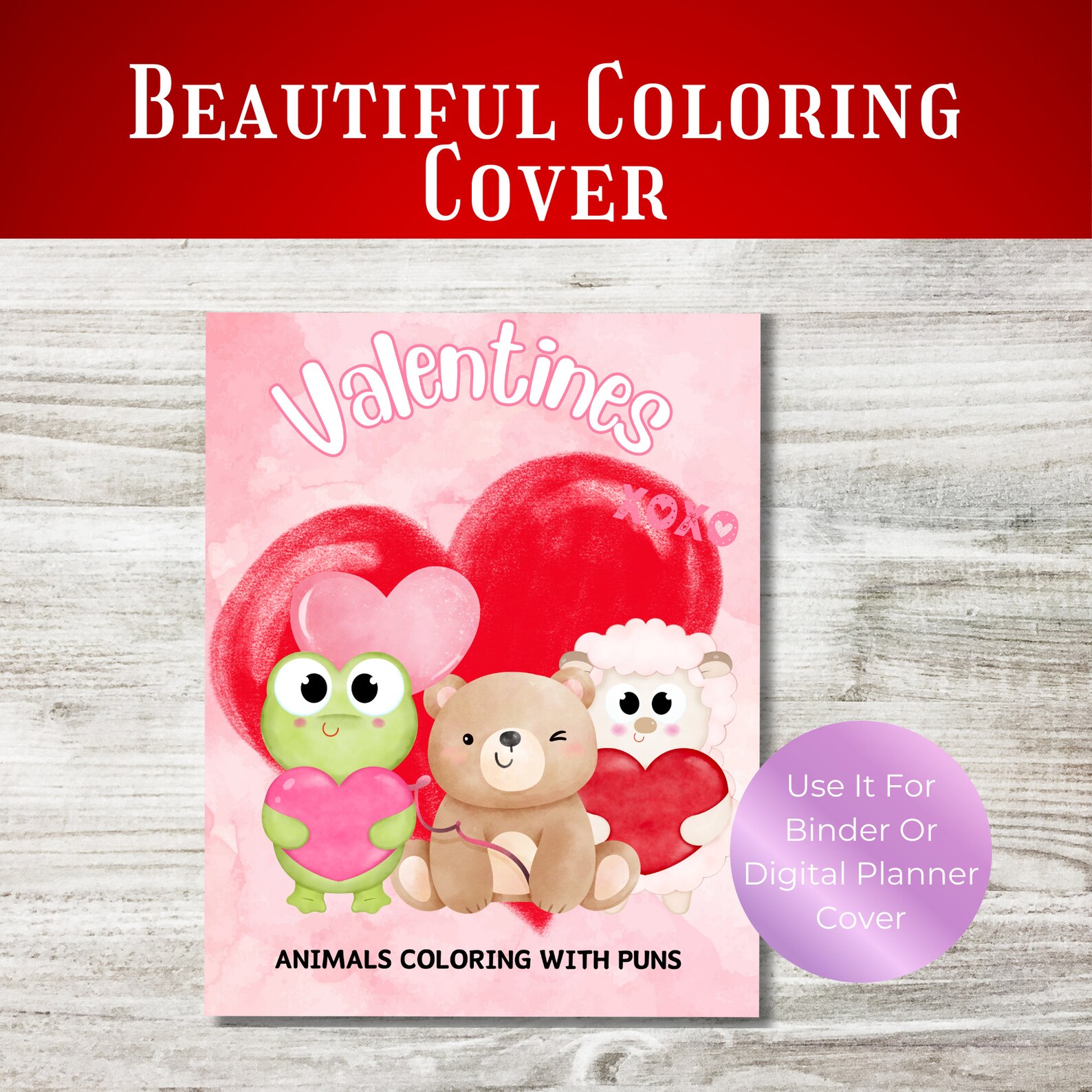 Printable Valentines Day Coloring Pages for Kids Bundle Coloring ...