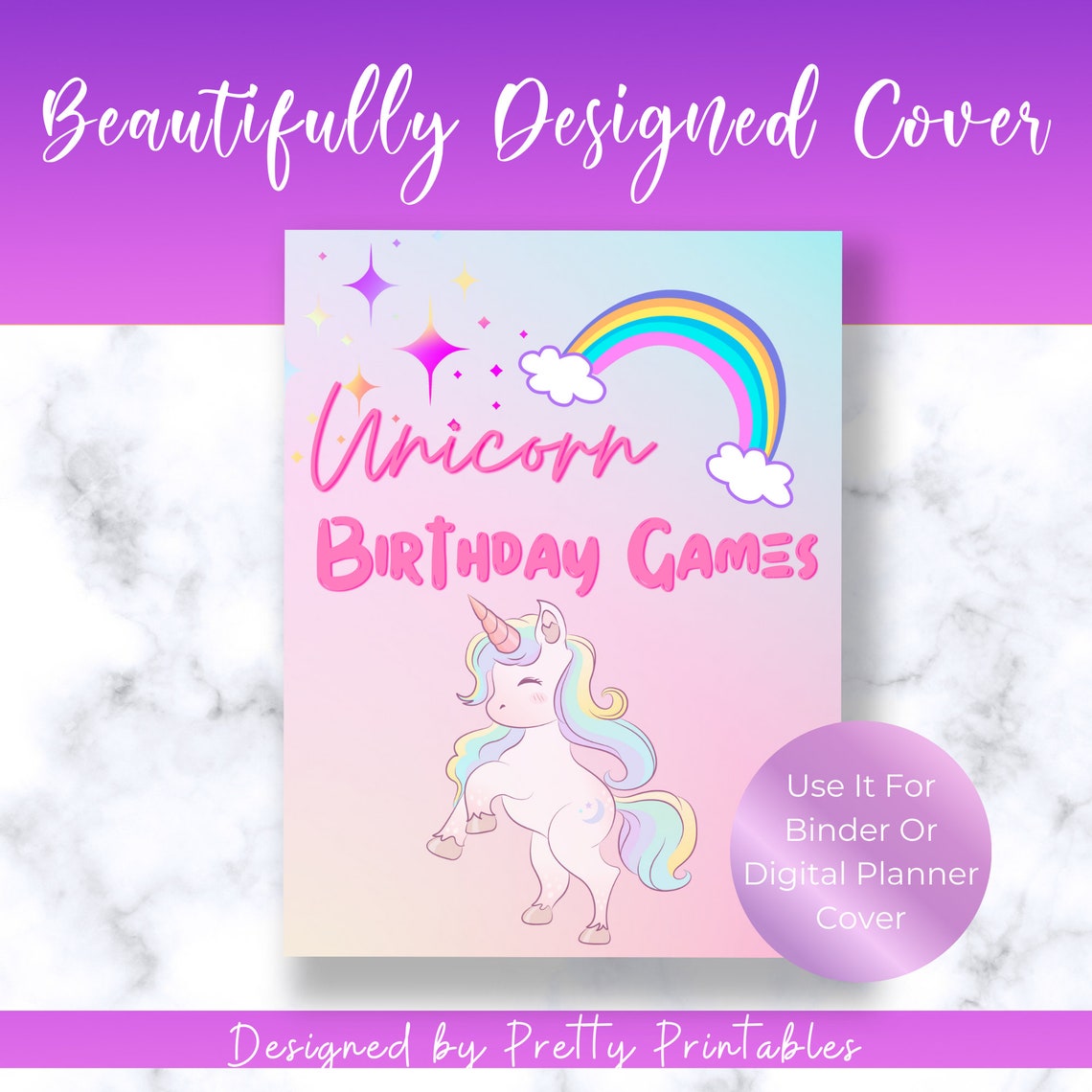 Printable Unicorn Party Games Unicorn Games Birthday Party - Etsy
