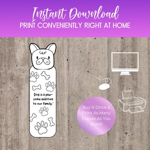 Animal Bookmarks Set of 5 Coloring Bookmarks Printable Coloring ...