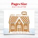 Create a Christmas Gingerbread House Cut and Paste Activity Design the ...