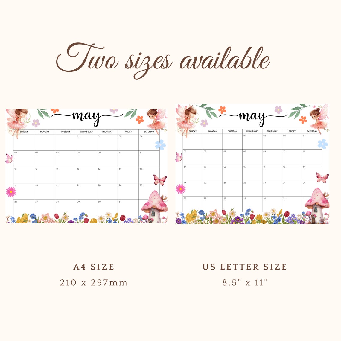 May 2024 Calendar Printable Kids 2024 Calendar Class Homeschool May ...