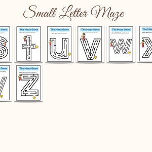 ABC Letter Learning Pirate Maze Game Preschool, Kindergartener ...