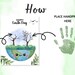 Earth Day Handprint Art Craft Printable Happy Earth Day Gift DIY Craft ...
