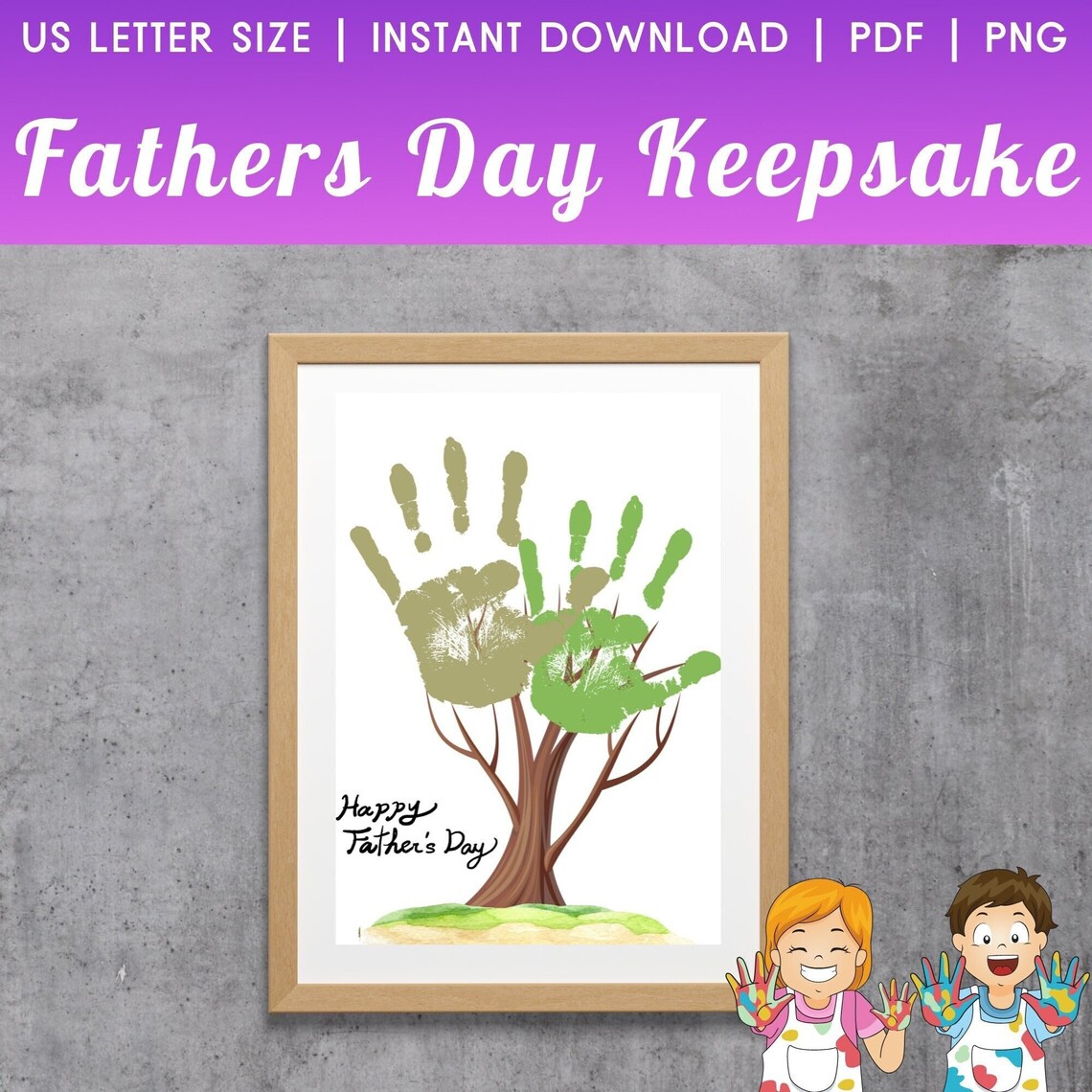 Fathers Day Handprint Craft Fathers Day Handprint Art Fathers Day Craft ...