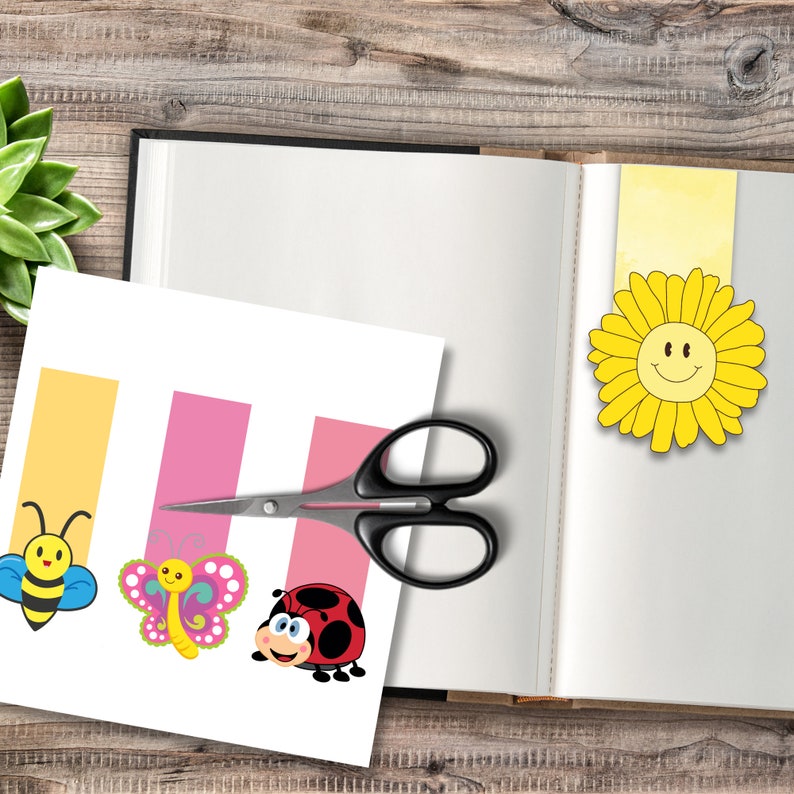 PRINTABLE Bookmarks for Kids Cute Bookmarks for Kids Bookmark for Kids ...