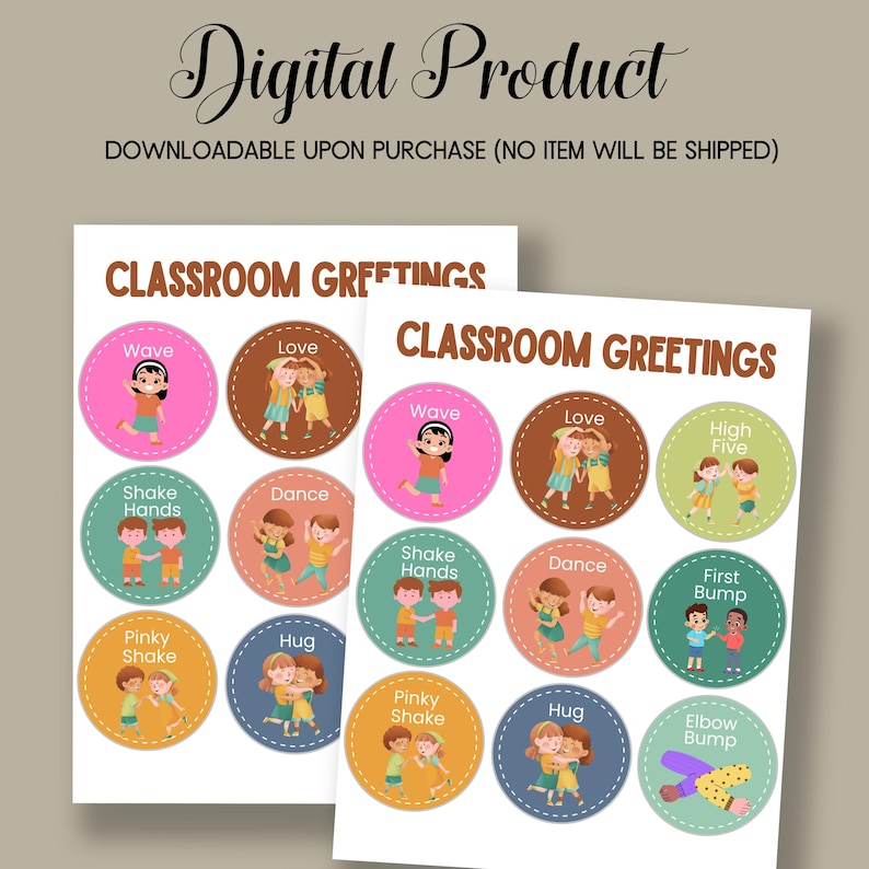 Classroom Greetings Poster Morning Greeting for Students Fun Morning ...