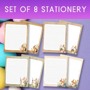 Easter Stationery Printable Stationery Easter Writing Paper Easter ...