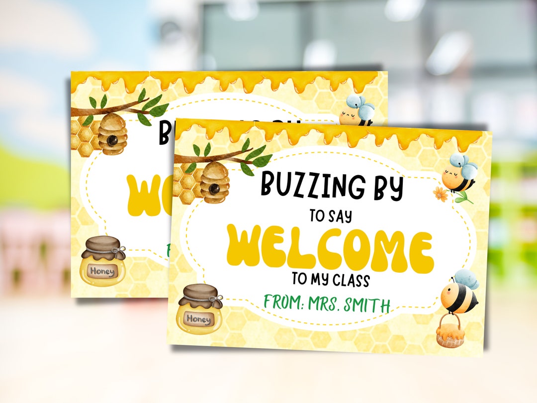 Editable Teacher Welcome Back to School for Students Postcard for Any ...