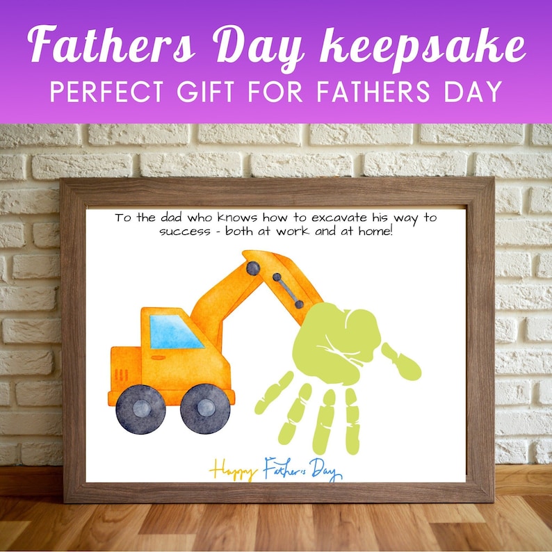 Father's Day Craft for Kids Fathers Day Handprint Craft Fathers Day ...