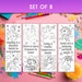 Unicorn Coloring Bookmarks Printable Unicorn Coloring Bookmarks for ...