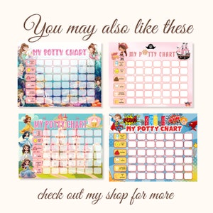 Custom Pirate Potty Chart for Boy Toilet Training Chart Kids ...