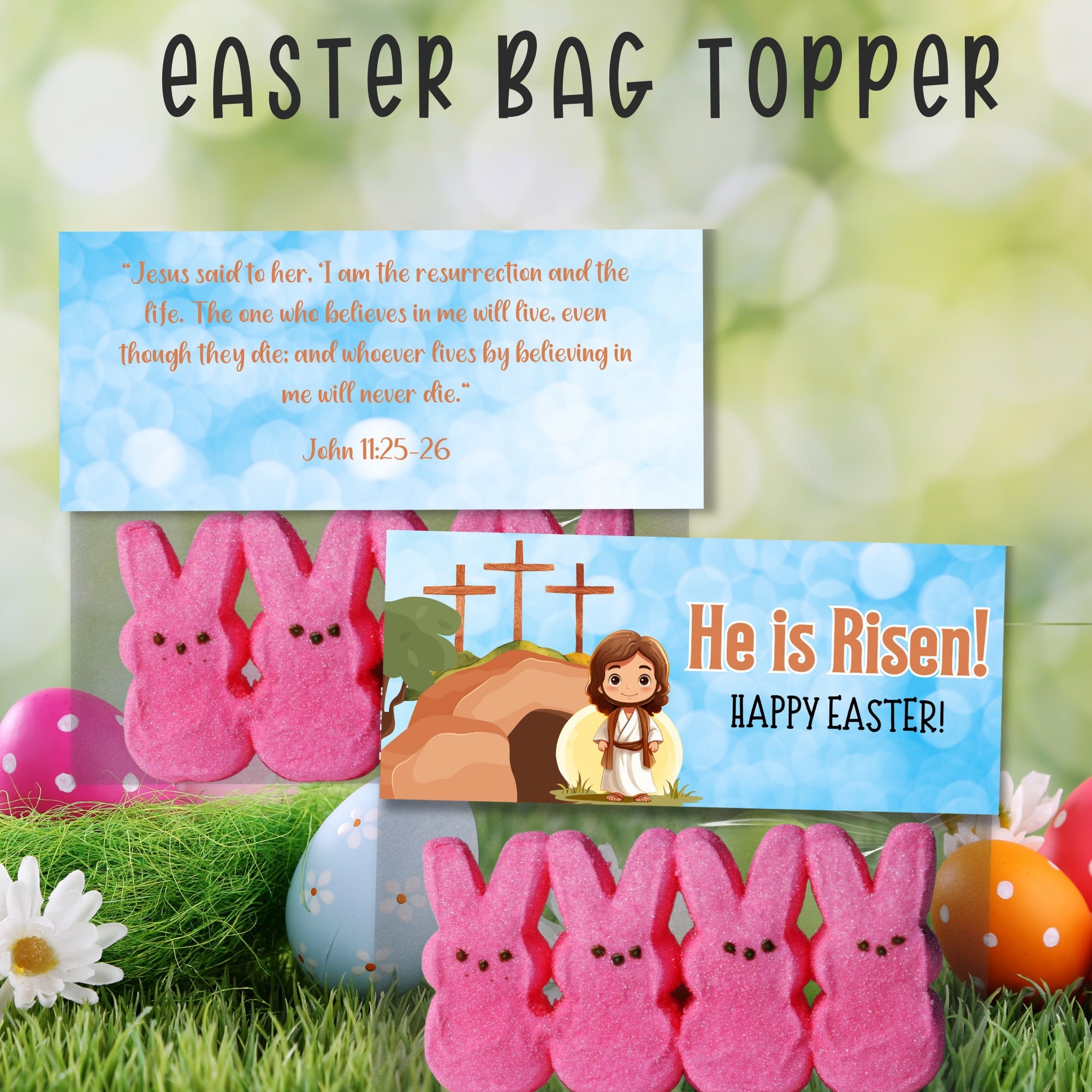 He is Risen Tell Your Peeps, Jesus is Risen Tell Your Peeps Easter ...