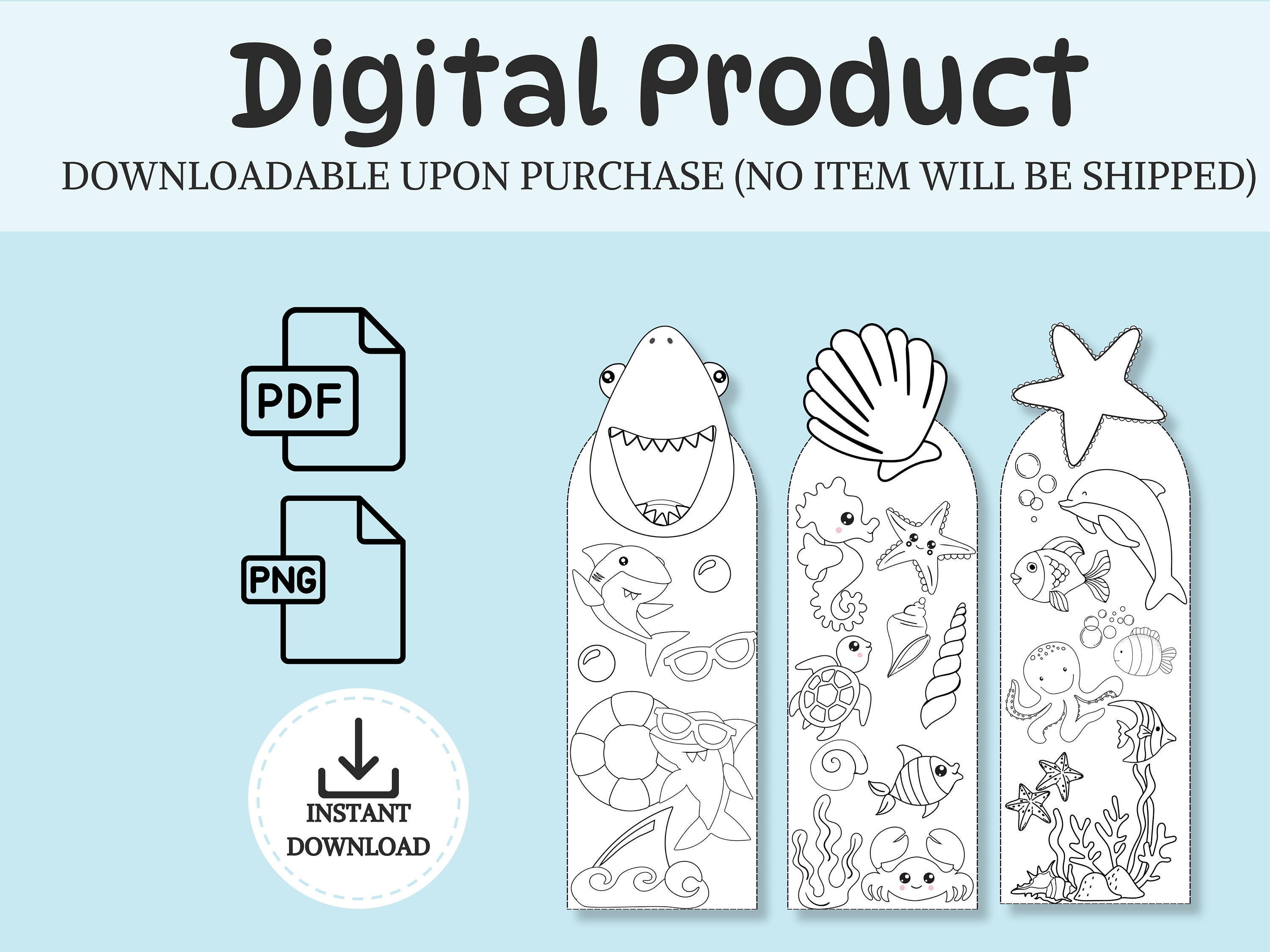 Coloring Bookmarks for Kids Coloring Pages Printable Classroom ...