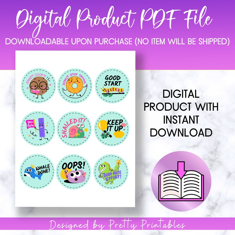 Reward Stickers Clipart Class School Home Chore Charts Motivational ...