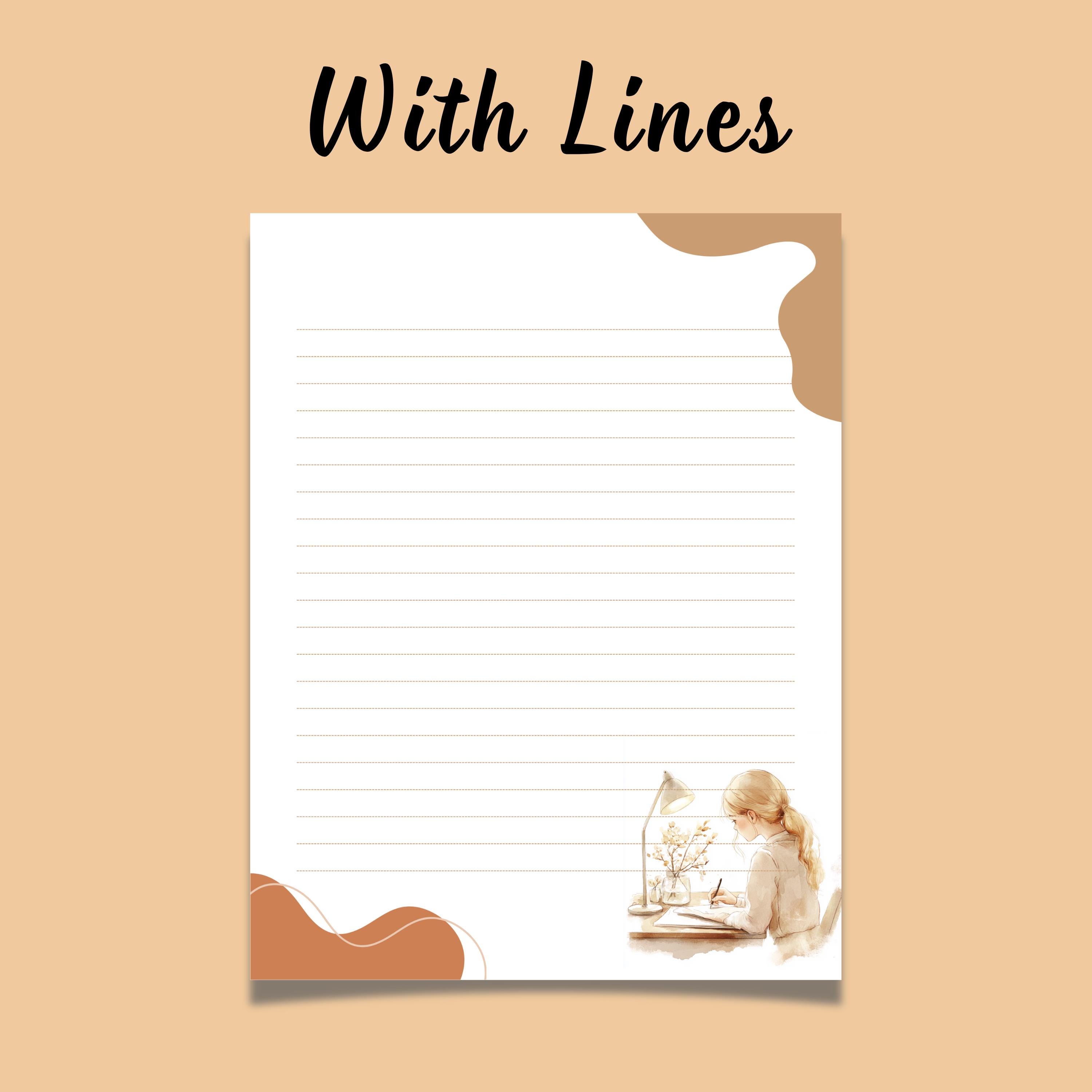 Hygge Notepaper Stationery Set Cozy Fall Letter Writing Paper Pen Pal ...