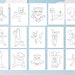 Animals Coloring Pages for Kids Printable Animals Doing Yoga Bundle 30 ...