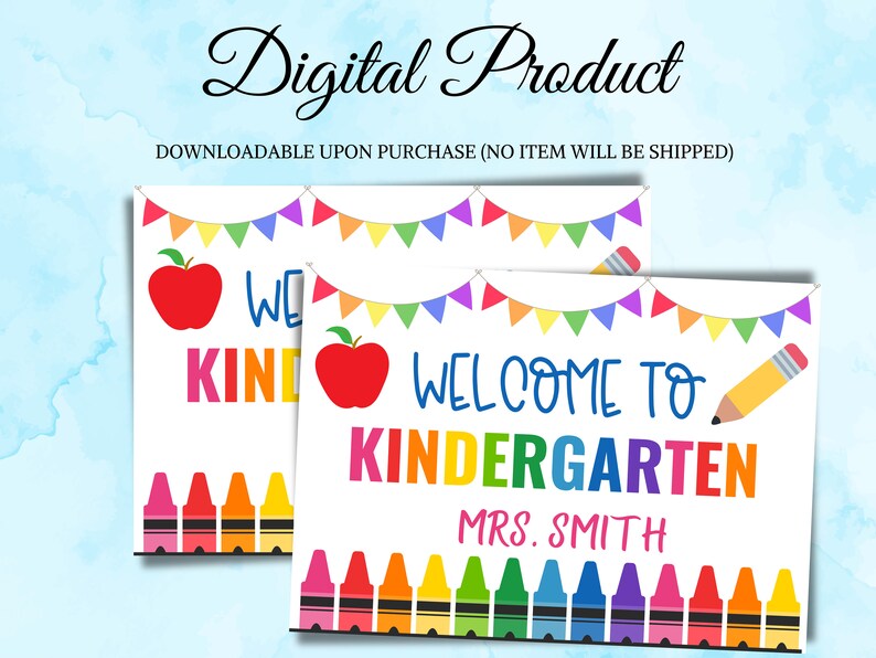 Editable Teacher Welcome Back to School Postcard for Students Cute ...