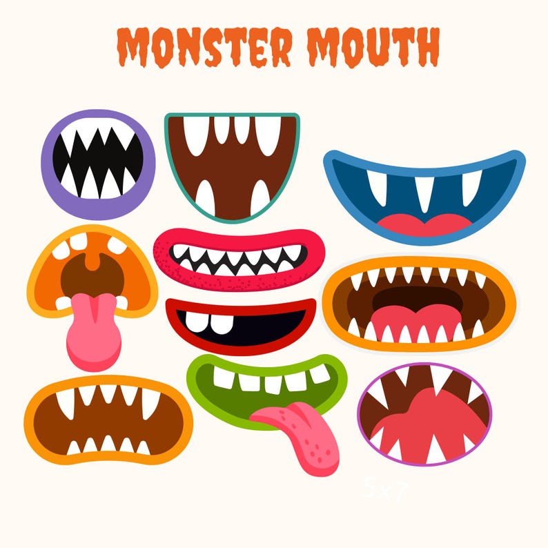 Build A Pumpkin Monster Digital Download Fun Seasonal Activity ...
