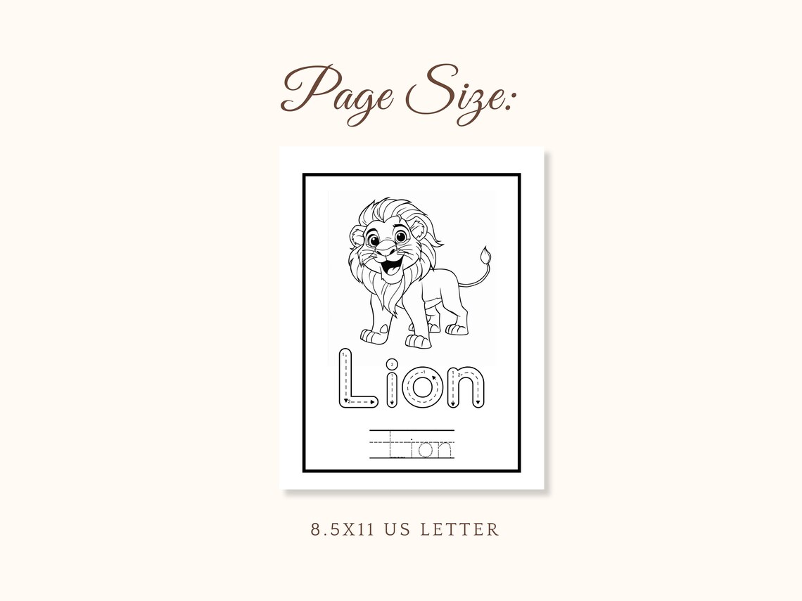 Kids Coloring Pages Printable Coloring Sheets Wild Animal Coloring ...