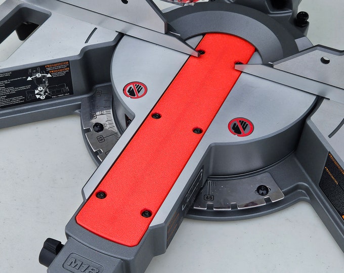 Milwaukee 7 1/4 Miter Saw Zero Clearance Insert Plate - Etsy
