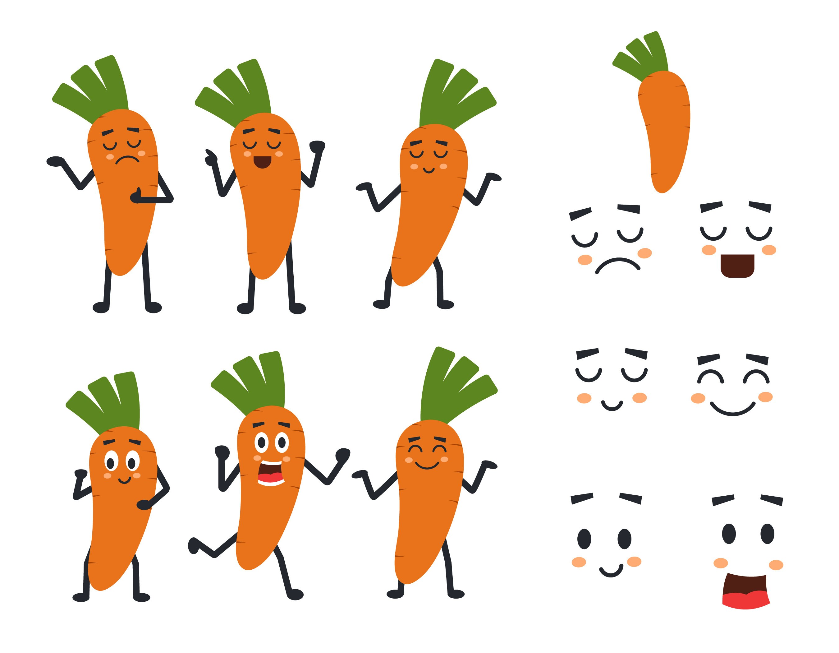 Carrot SVG Carrot Shape Png Carrot Cut Vegeabels Svg - Etsy