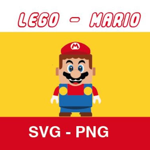 Super Mario Brick Svg - Etsy