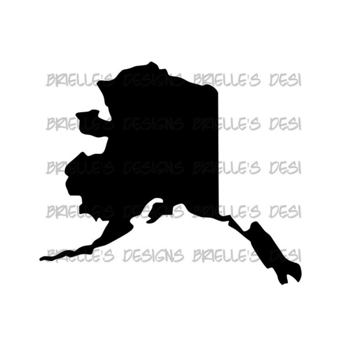 Alaska State SVG File Map USA America Cricut Digital - Etsy Hong Kong