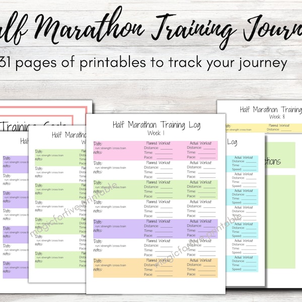 Marathon Training - Etsy