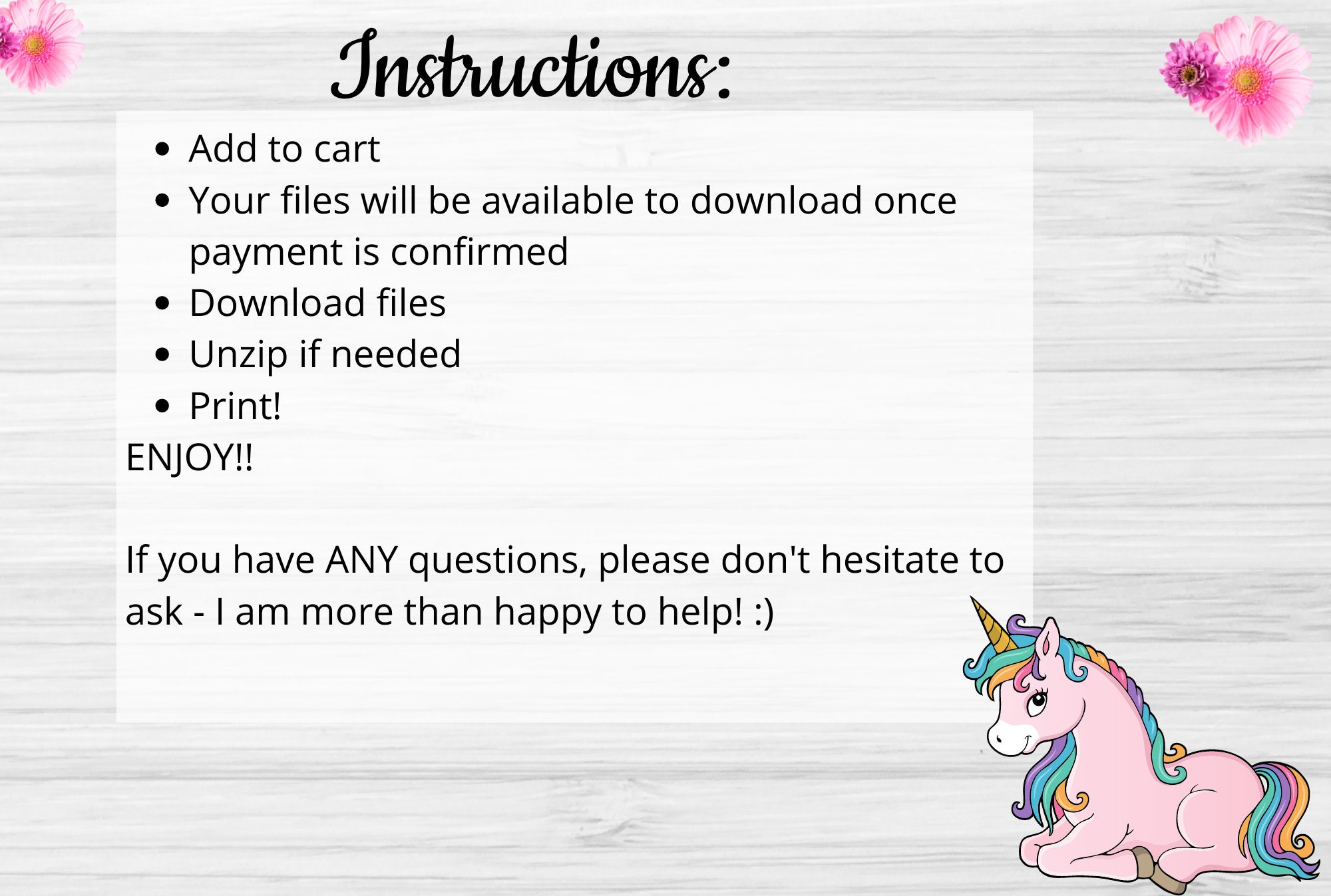 Unicorn Magic | Fun Activity for Kids | I Spy | Printable Party Game ...