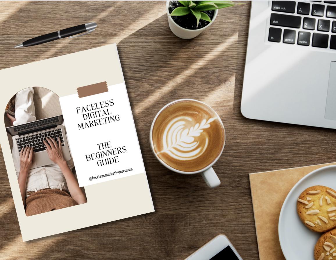 Faceless Digital Marketing Beginner's Guide - Etsy