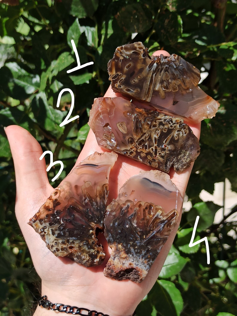 Stick and Banded Agate Slabs Agate Slabs for Lapidary - Etsy