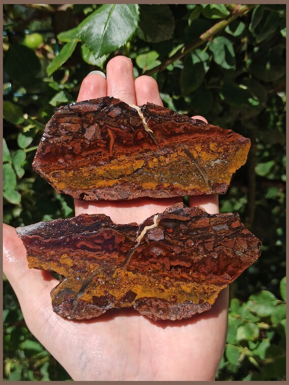 Plume Jasper Agate Slabs Agate Slabs for Lapidary - Etsy