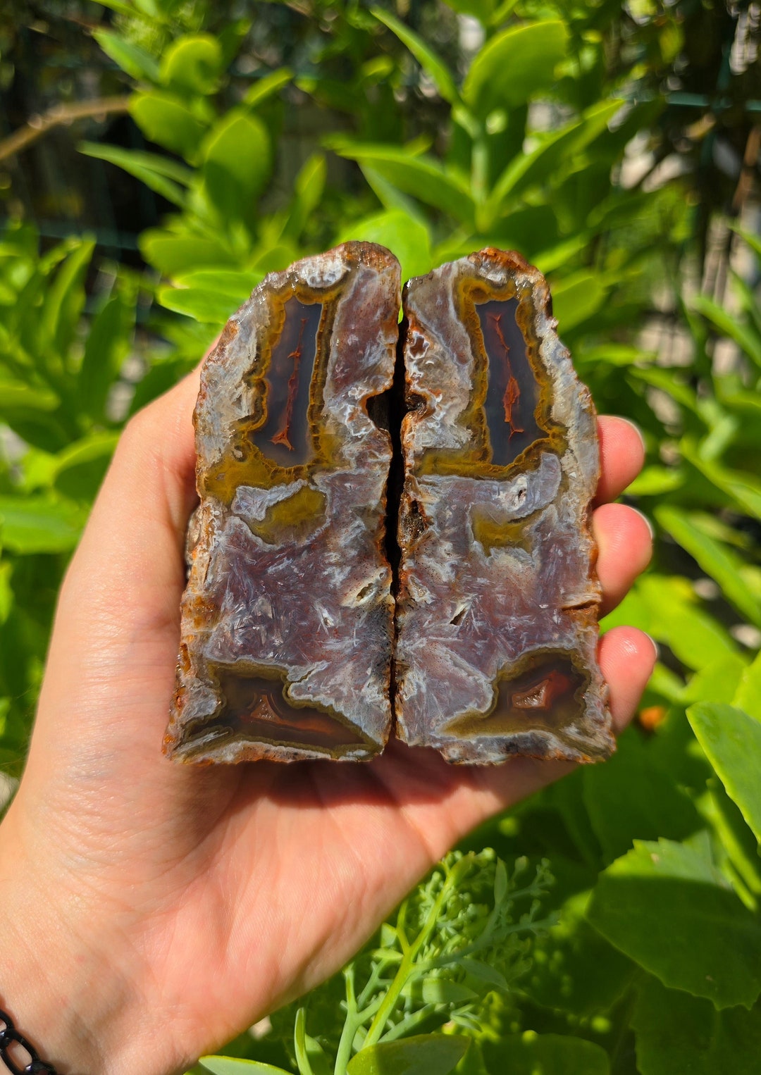 Green and Red Banded Agate, Turkish Agate, Metaphysical Crystals, Rough ...