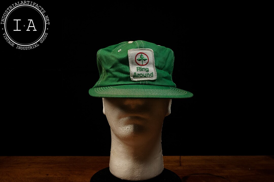 Vintage Ring Around Snapback Hat - Etsy