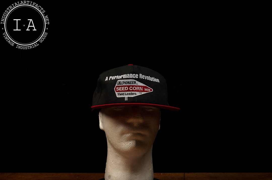 Vintage Pioneer Seed Corn Snapback Hat - Etsy